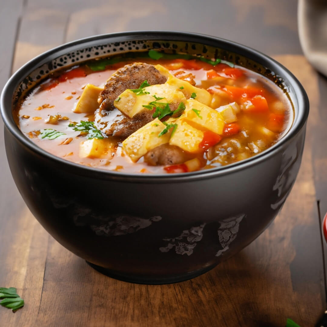 Delicious Hamburger Soup – A Classic American Soup Recipe – Soup Chick