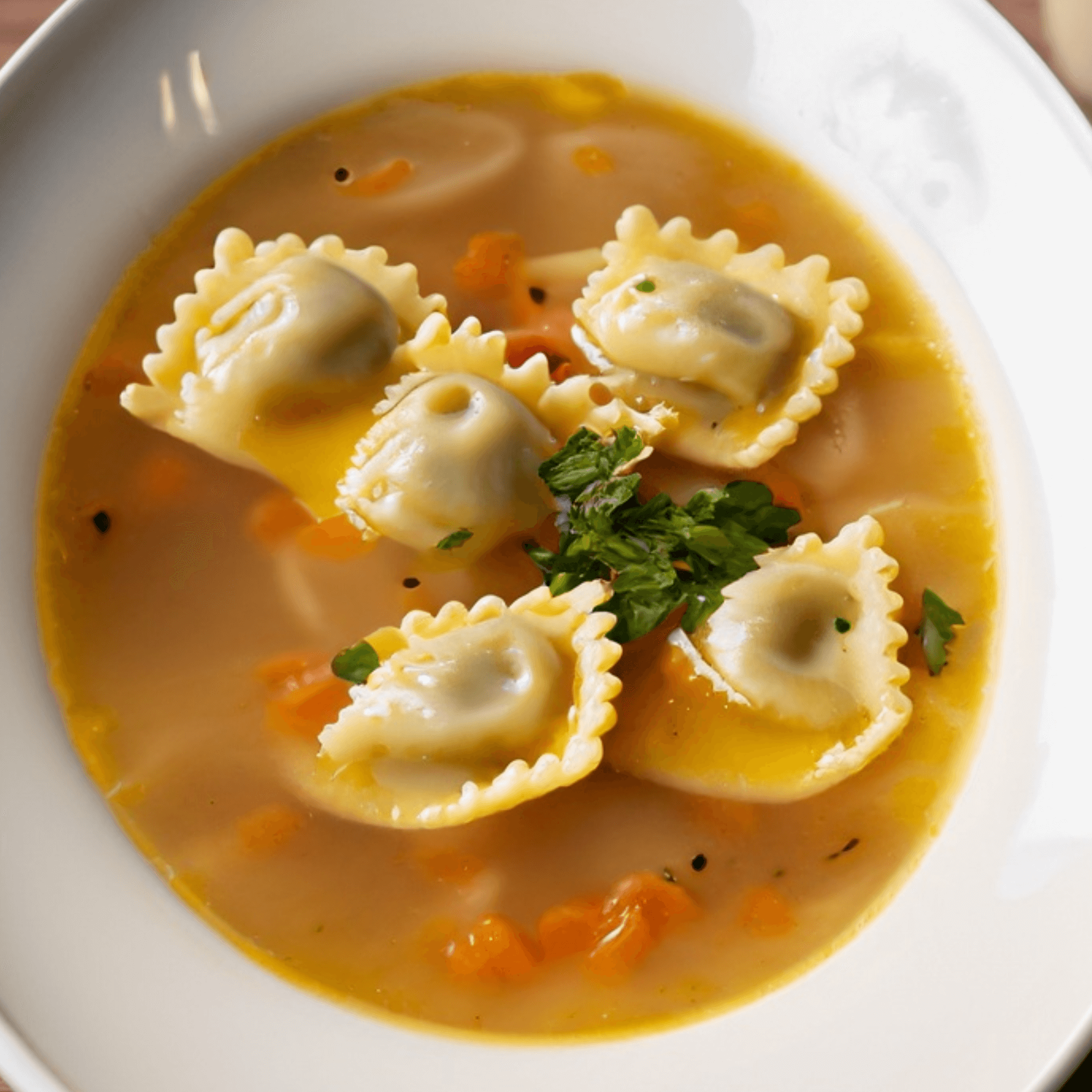 Delicious Ravioli Soup Recipe - A Crowd Pleasing Idea - Soup Chick