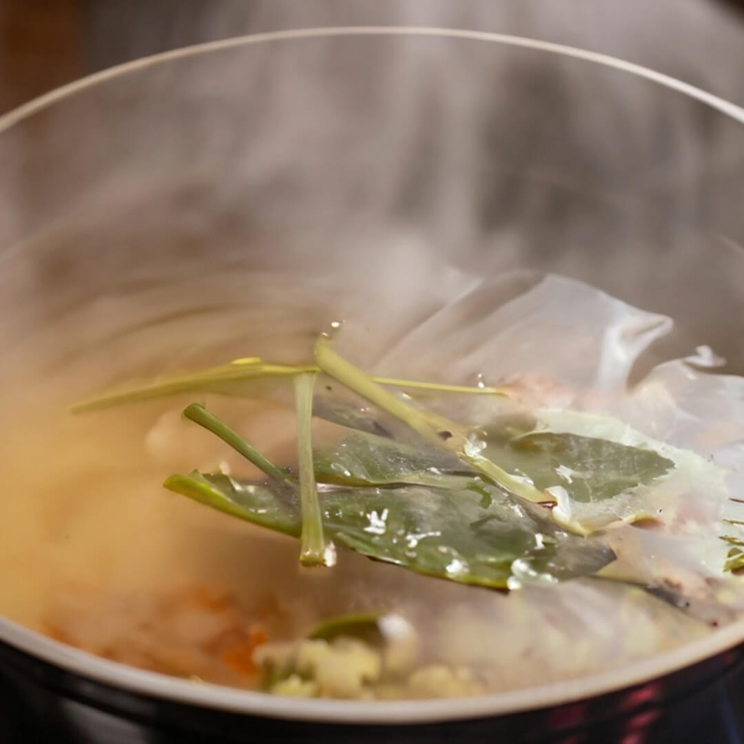 Herb Broth Recipe Infused With Nutrient Packed Senses - Soup Chick