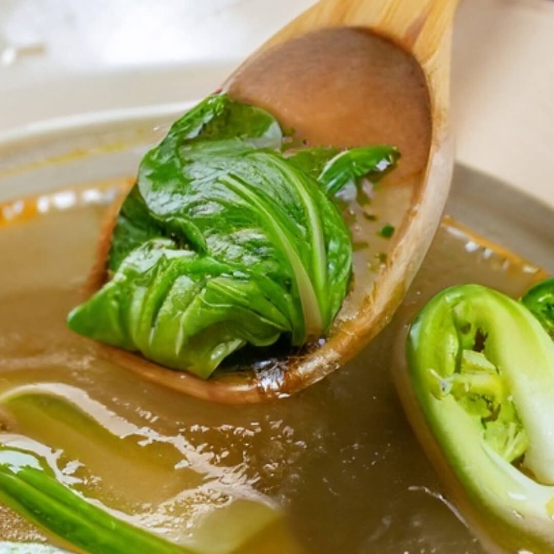 25-Minutes Ginger Garlic Bok Choy Soup - A Delicious Choice - Soup Chick
