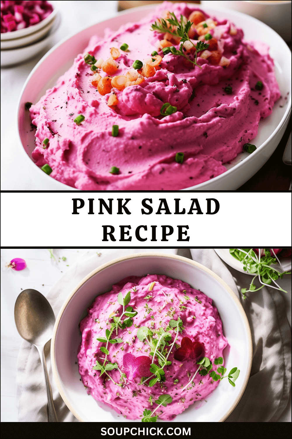 Enjoy Delicious Pink Salad Recipe - A Tasty, Healthy Option - Soup Chick