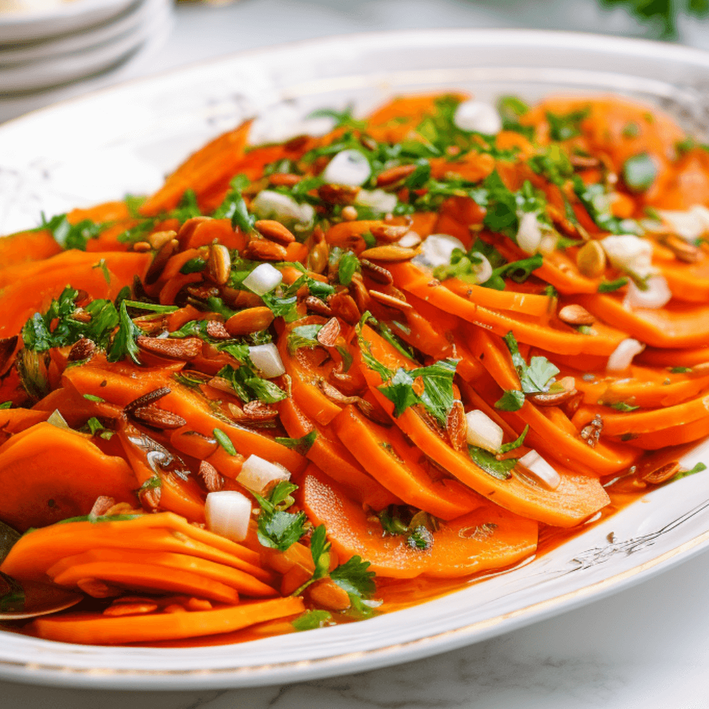 Raw Carrot Salad Recipe - A Culinary Traditional Recipe - Soup Chick