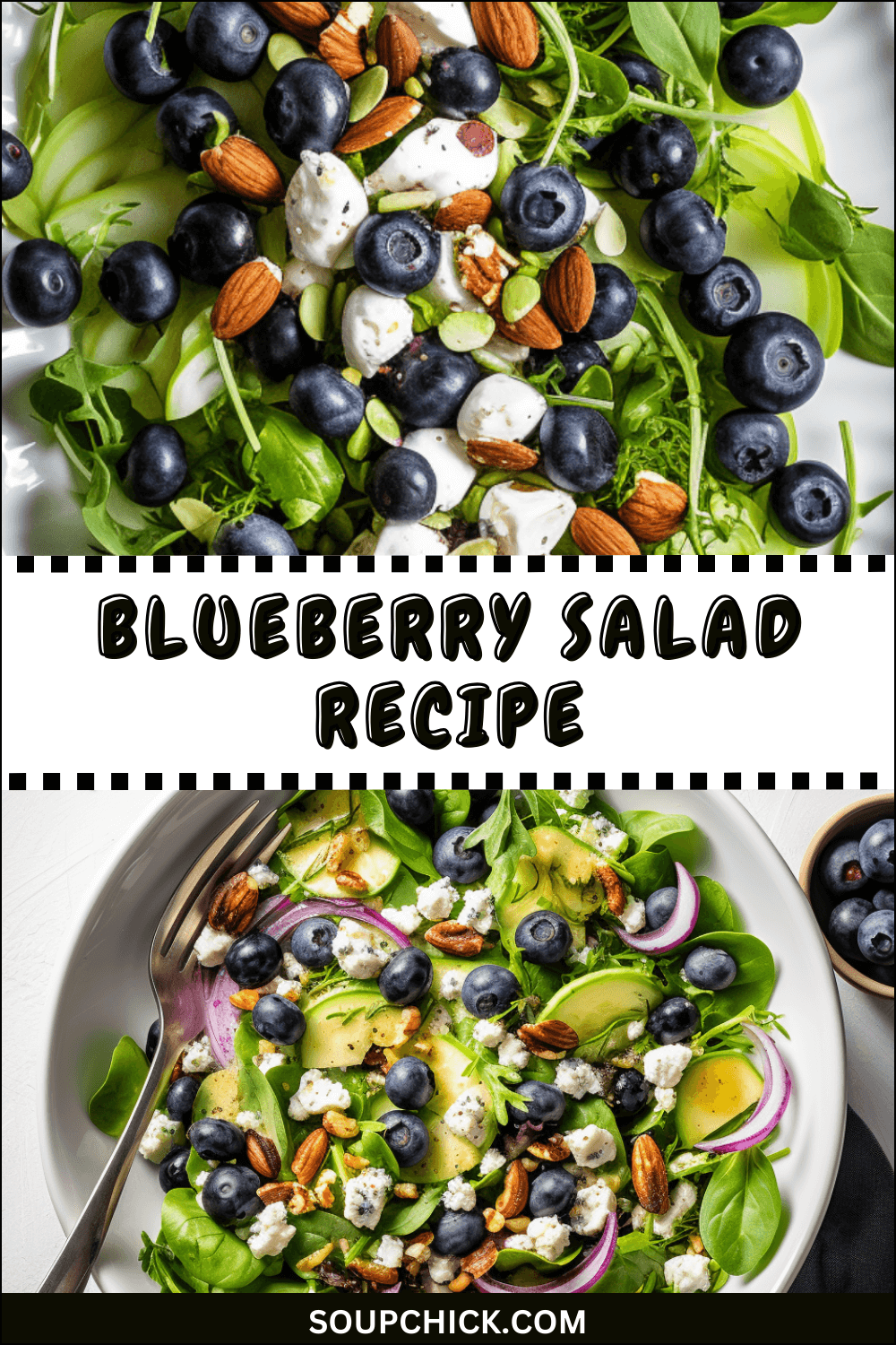 Blueberry Salad Recipe (Sweet And Savory Flavors) - Soup Chick