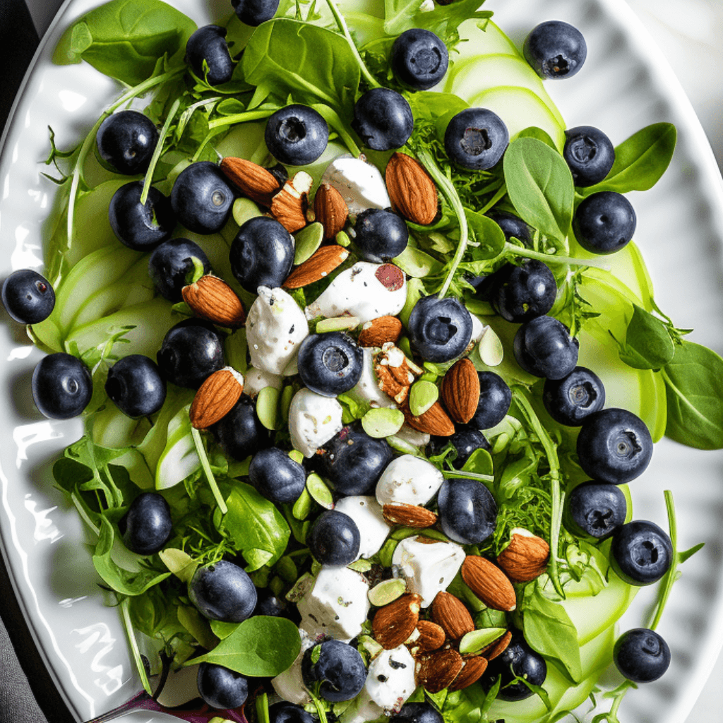 Blueberry Salad Recipe (Sweet And Savory Flavors) - Soup Chick