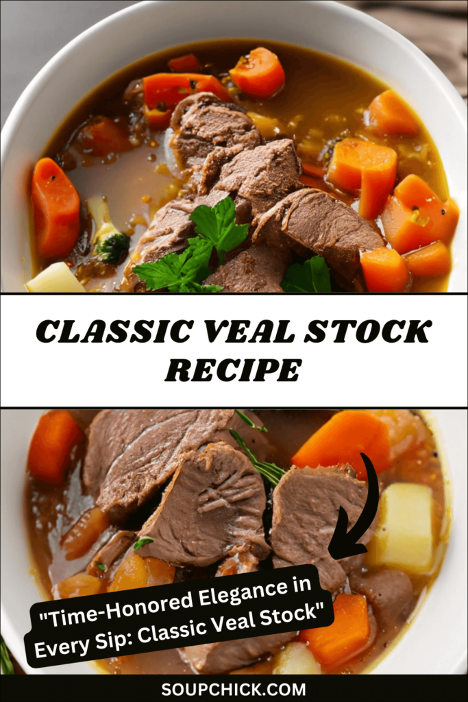 Classic Veal Stock Recipe - Mastering The Art Of Perfection - Soup Chick