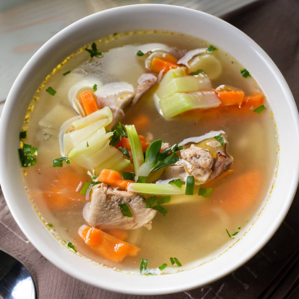 Mixed Bones Slow Cooker Stock - A Savory Melody To Try - Soup Chick