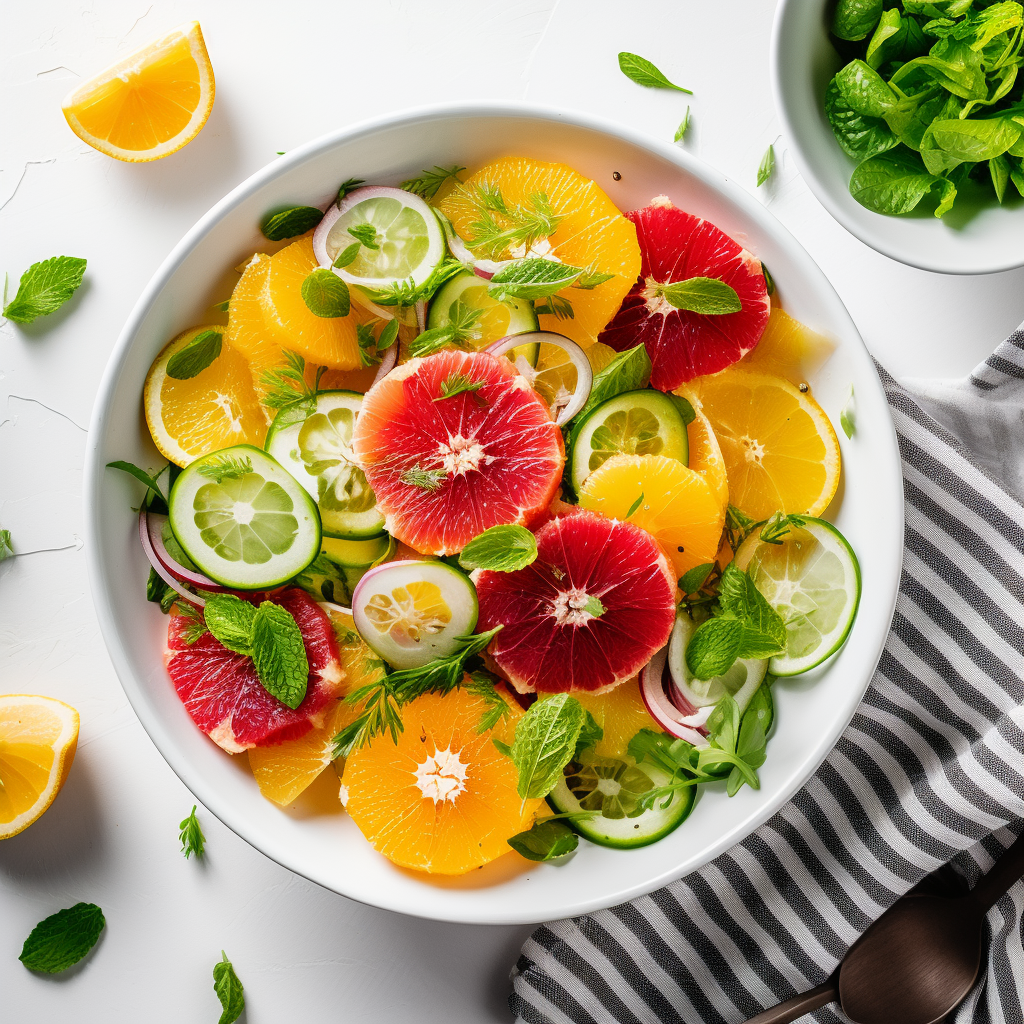 Citrus Salad Recipe - A Medley Of Sweet Tangy Flavor - Soup Chick