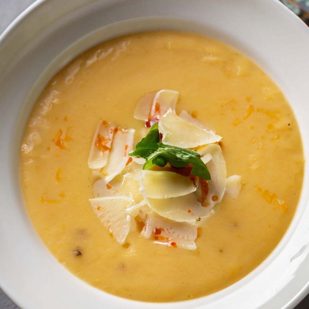 Yummy Parmesan Potato Soup - Homemade Meal To Try - Soup Chick