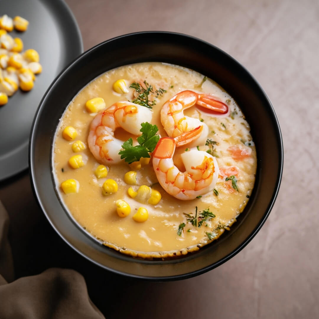 Shrimp Corn Chowder Recipe I Seafood Indulgence