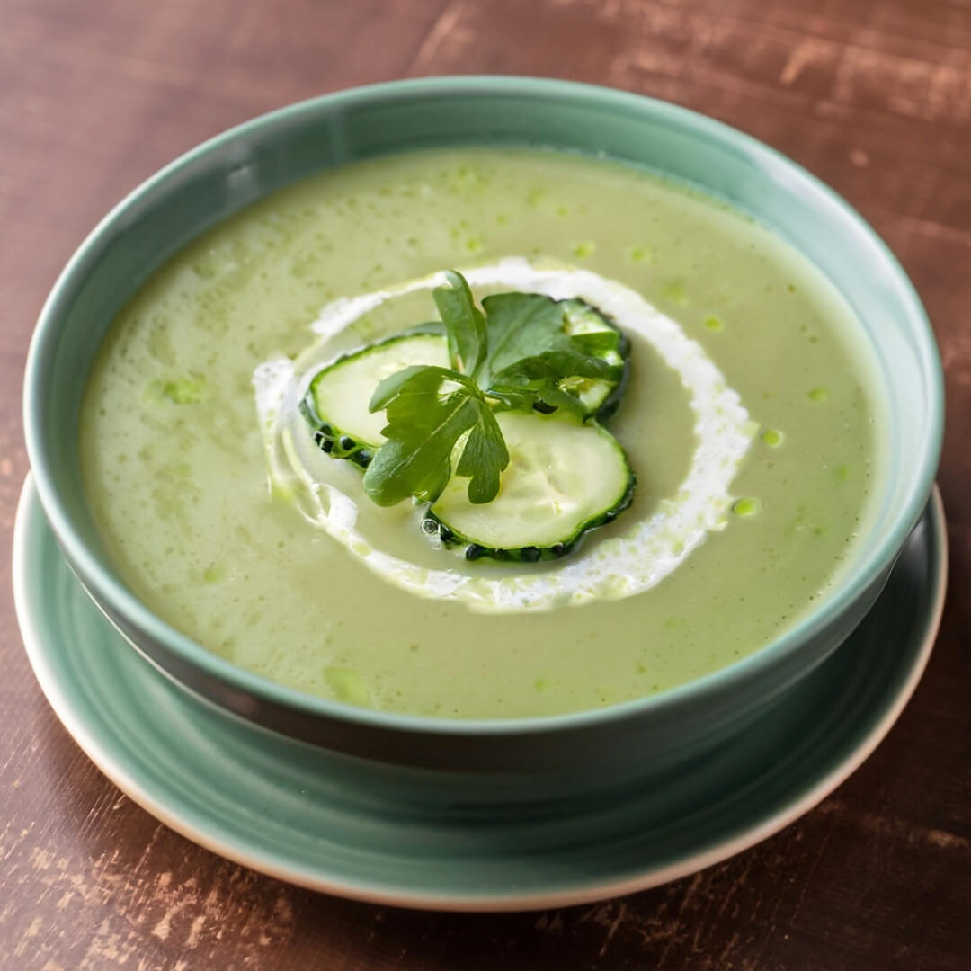 Cold Cucumber Soup Recipe – Ode To Freshness – Soup Chick
