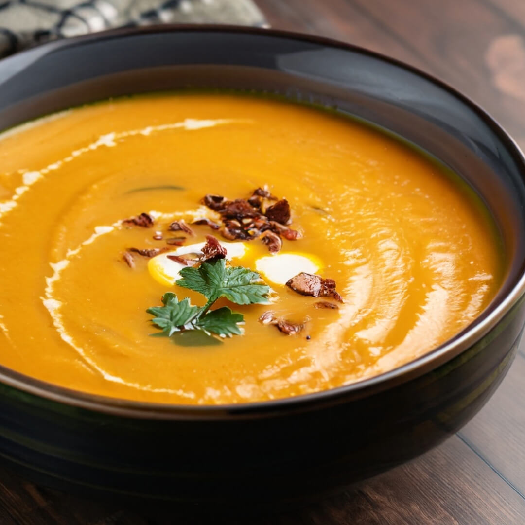 35-Minutes Curried Pumpkin Soup Recipe Fusion – Soup Chick