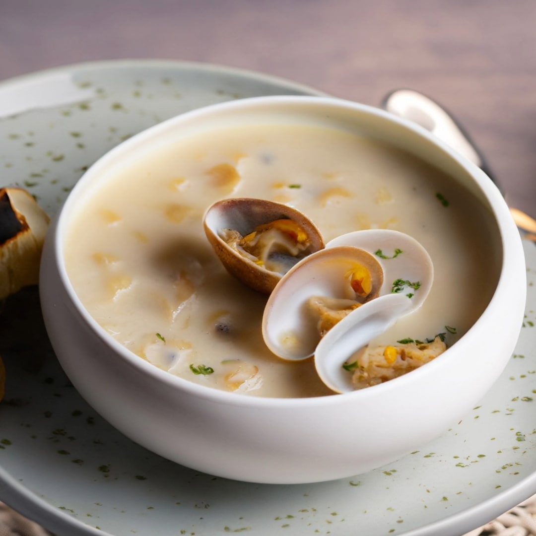Easy White Clam Chowder Recipe (Fusion Of Flavors) - Soup Chick
