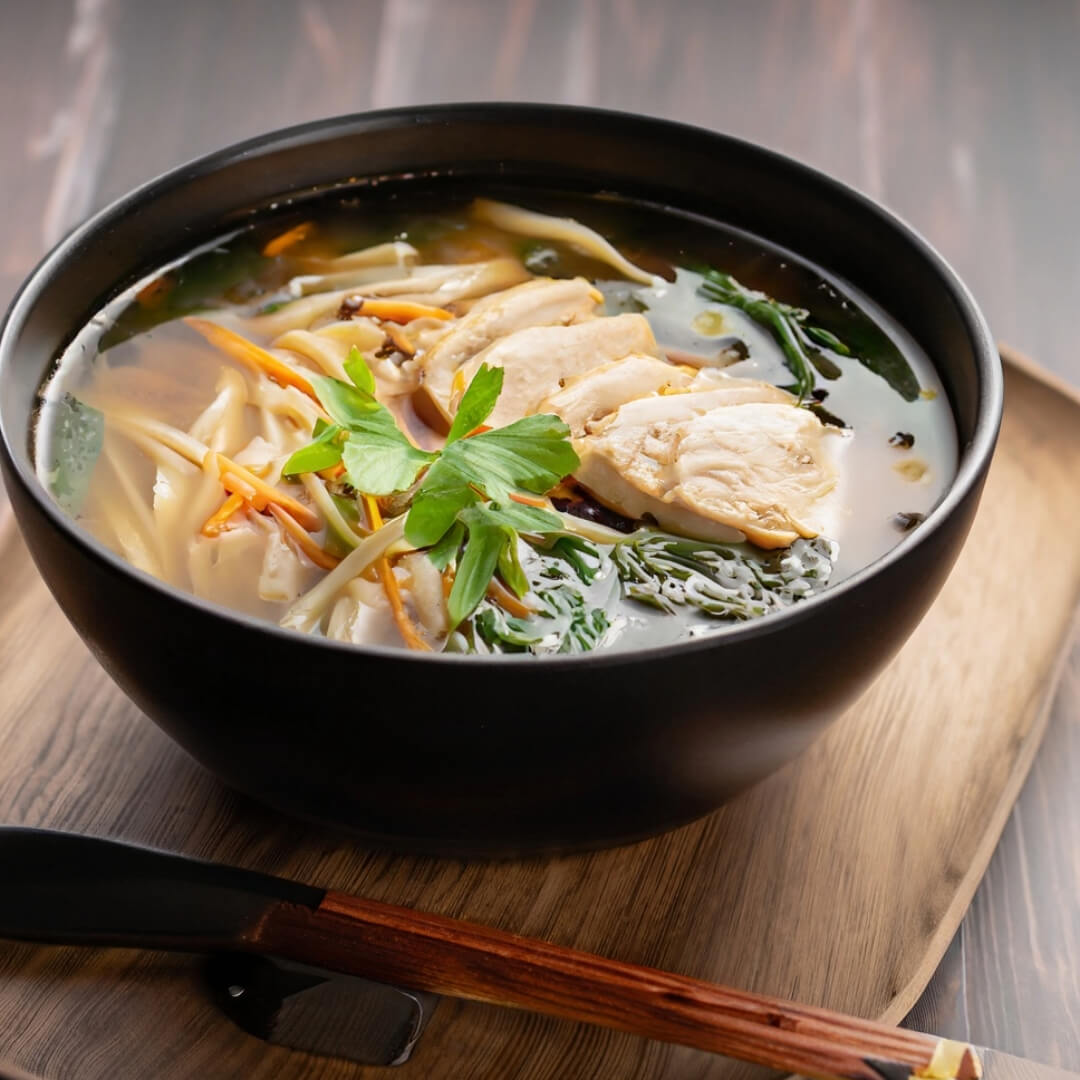 25-Minutes Chicken Cabbage And Soba Soup - Craving Nutritional Meal ...