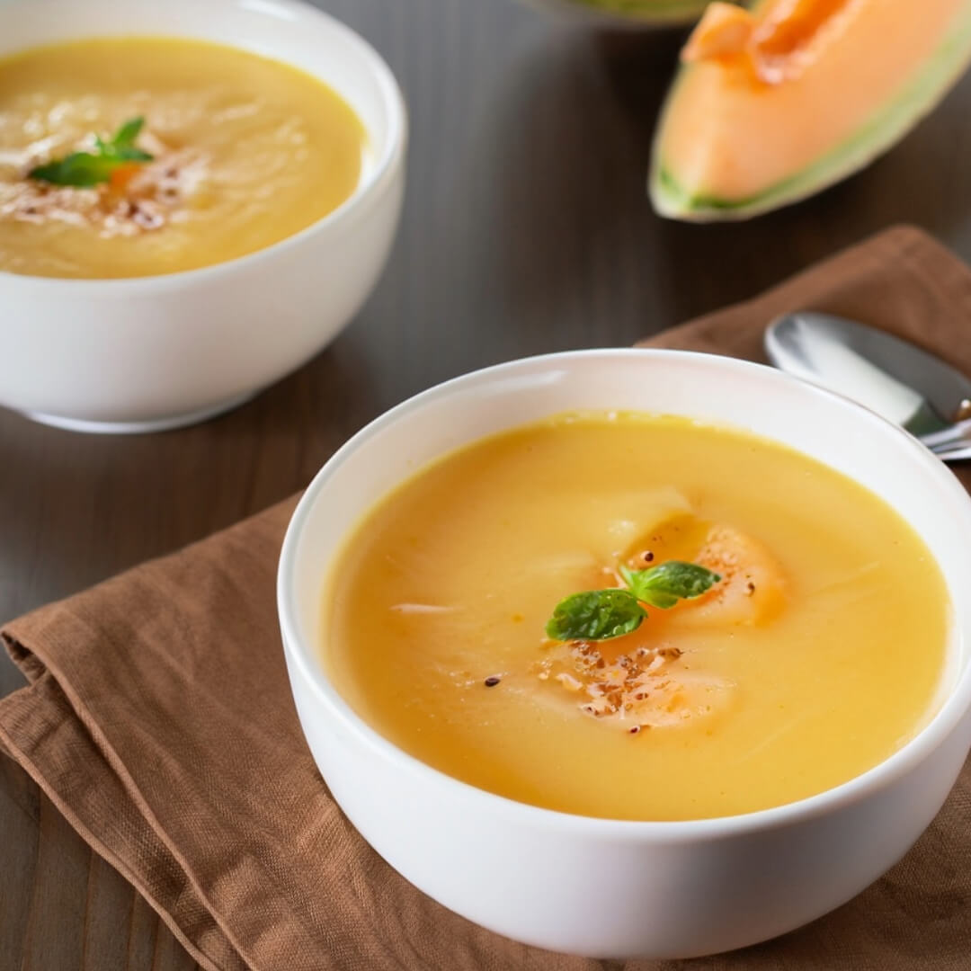 Easy Chilled Cantaloupe Soup (Refreshing, Healthy And Flavorful) – Soup ...
