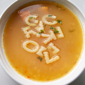 Classic Alphabet Soup Recipe – Sweet, Savory Goodness – Soup Chick