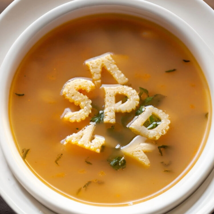 Classic Alphabet Soup Recipe – Sweet, Savory Goodness – Soup Chick