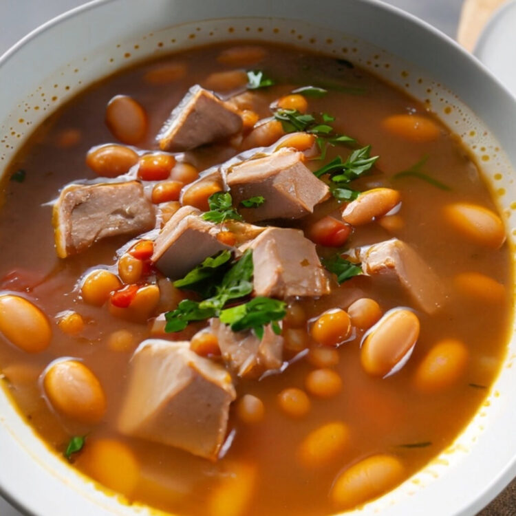 Flavorful Pork And Bean Soup (A Soul Soothing Delight) - Soup Chick