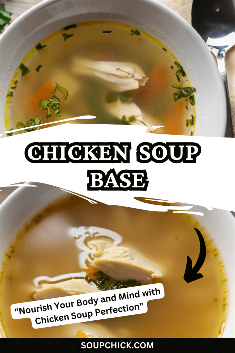 Chicken Soup Base – Perfect For Cozy Nights – Soup Chick