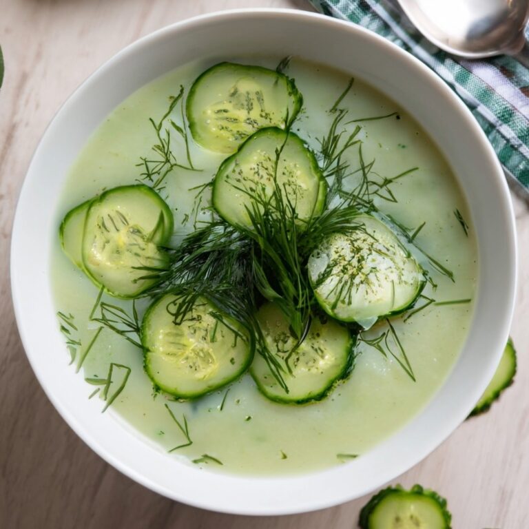 Cold Cucumber Soup Recipe – Ode To Freshness – Soup Chick