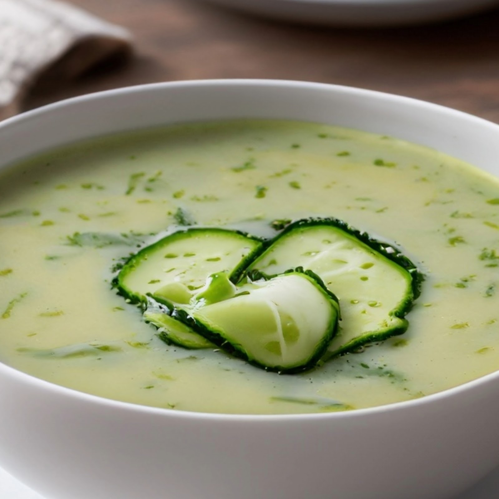 Cold Cucumber Soup Recipe – Ode To Freshness – Soup Chick