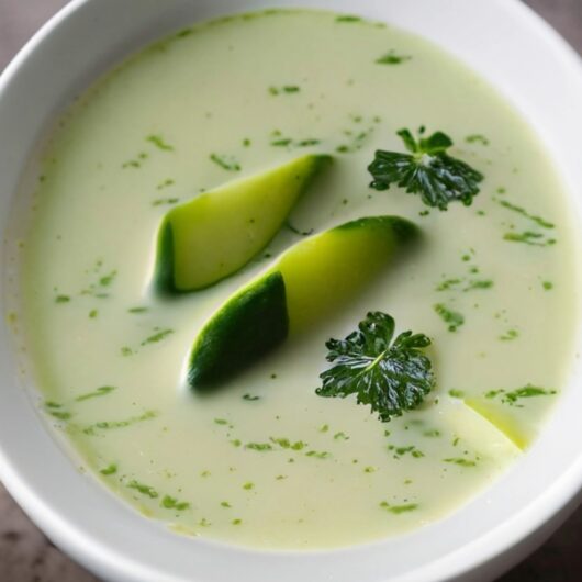 Cold Cucumber Soup Recipe – Ode To Freshness – Soup Chick