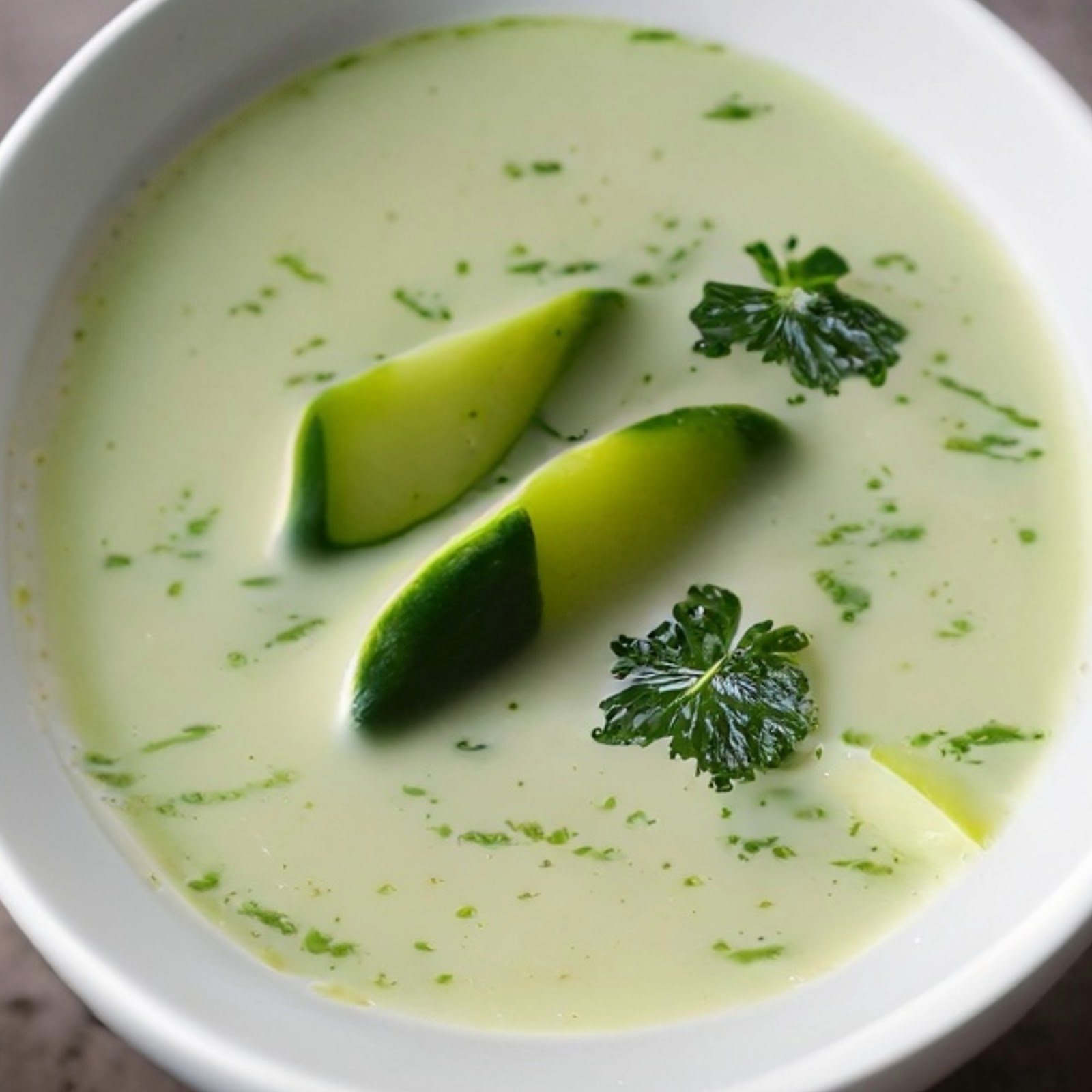 Cold Cucumber Soup Recipe – Ode To Freshness – Soup Chick
