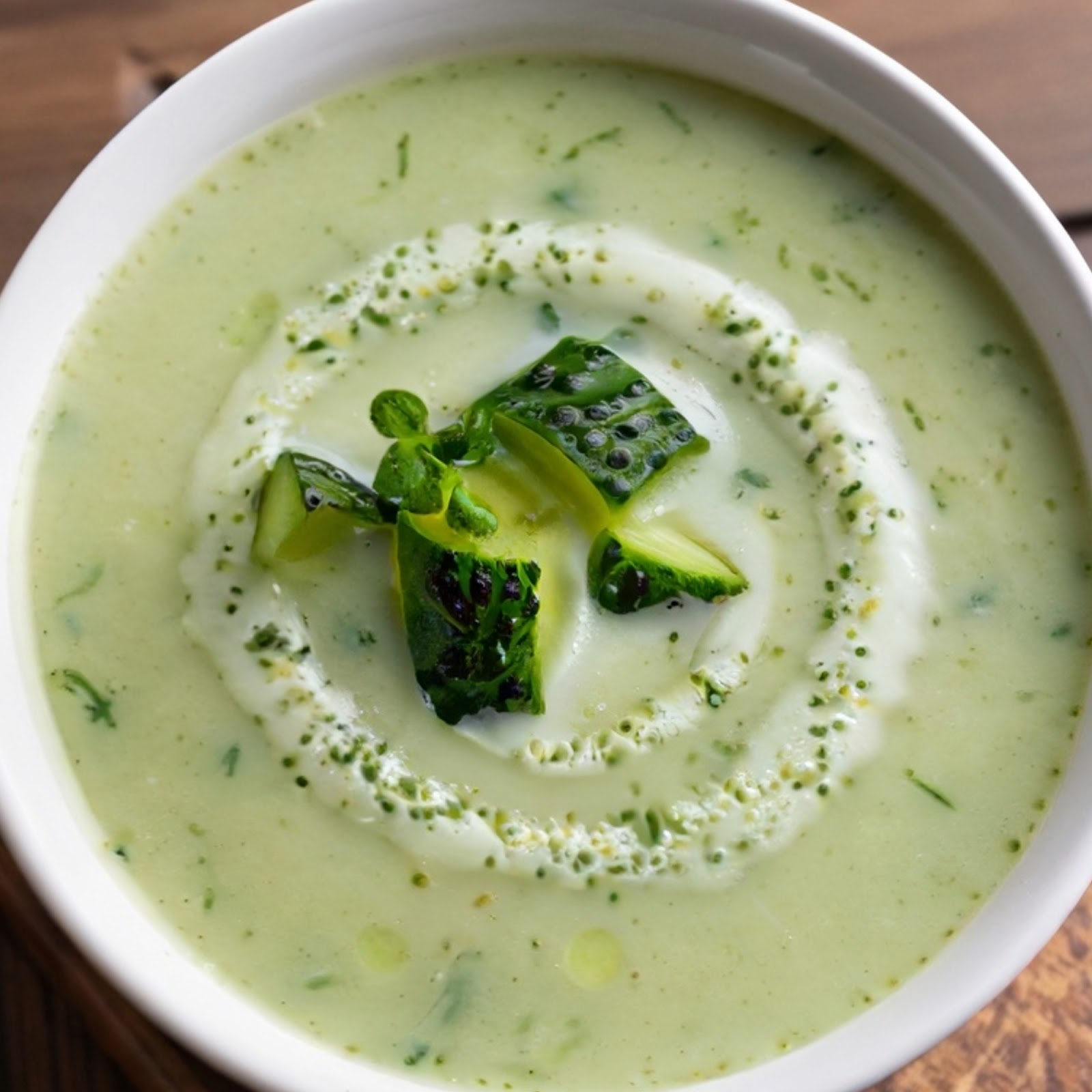 Cold Cucumber Soup Recipe – Ode To Freshness – Soup Chick
