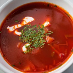 Russian Borscht Soup Recipe (Rich, Tangy Flavor) – Soup Chick