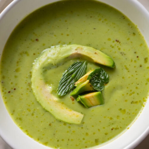 30-Minutes Avocado Soup Recipe – A Flavor Fusion – Soup Chick