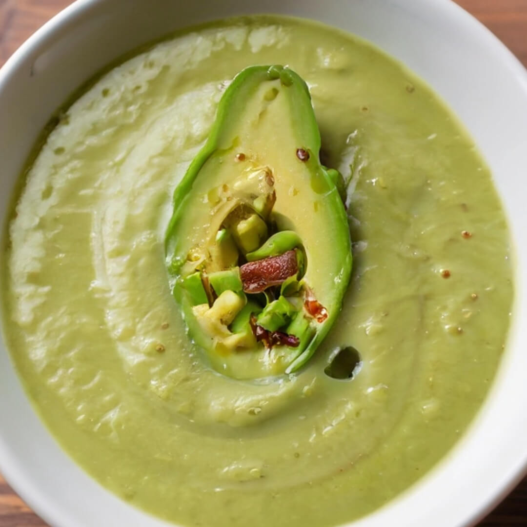 30-Minutes Avocado Soup Recipe – A Flavor Fusion – Soup Chick