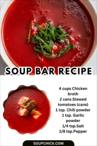Simple Soup Bar Recipe To Tempt Your Senses – Soup Chick