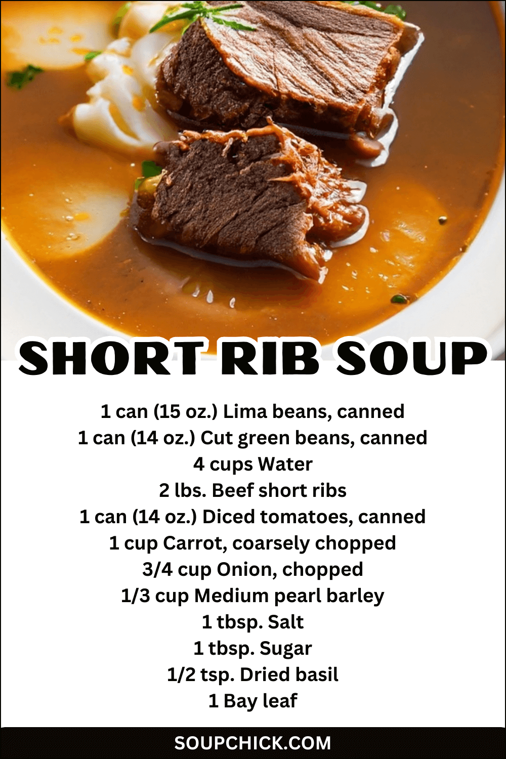 Short Rib Soup – A Must-Try Food For Lovers – Soup Chick