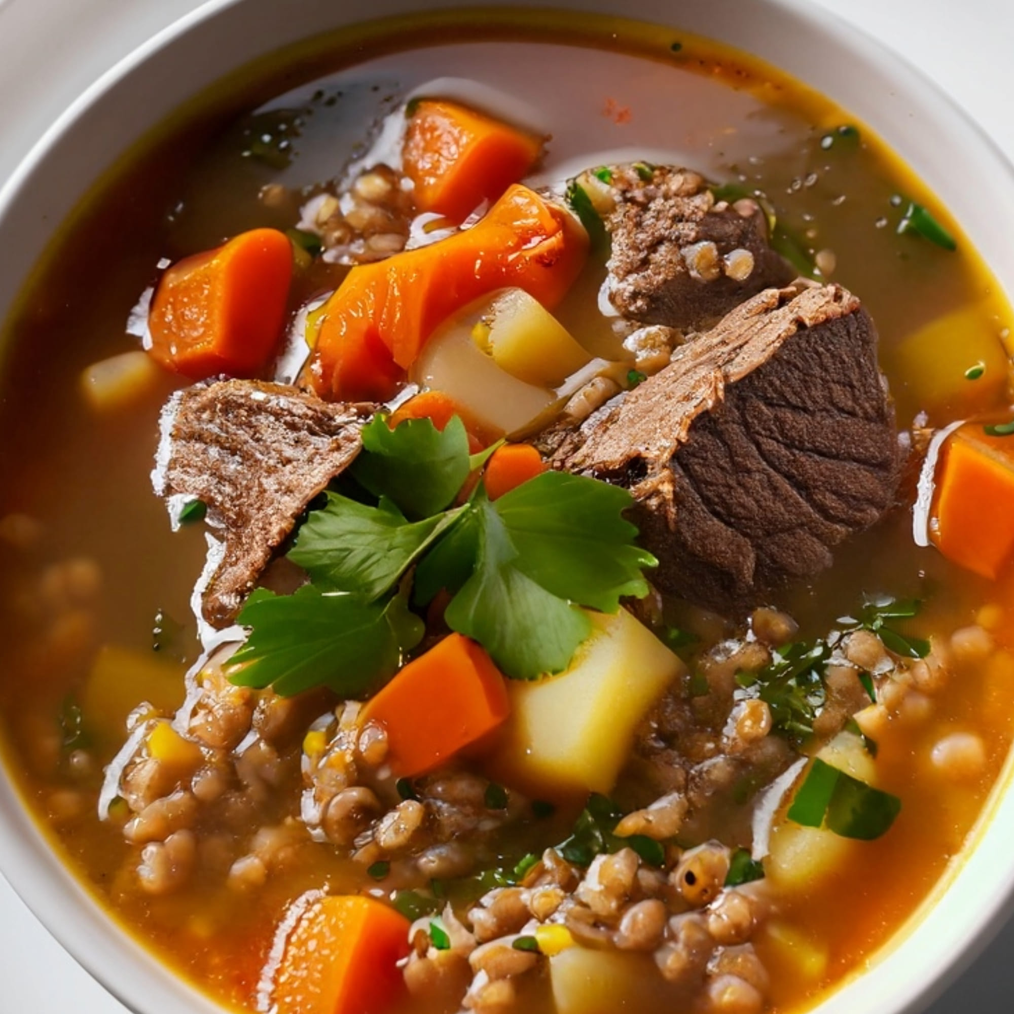 Beef Barley Vegetable Soup Recipe- A Timeless Classic Idea – Soup Chick