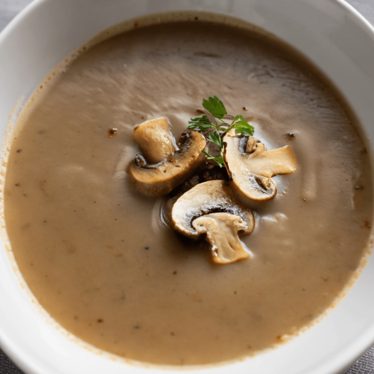 Mushroom Soup Without Cream Recipe – Umami Rich Flavors – Soup Chick