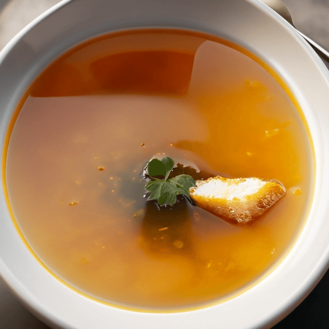 Clear And Comforting Consomme Recipe (A Light And Elegant Starter ...