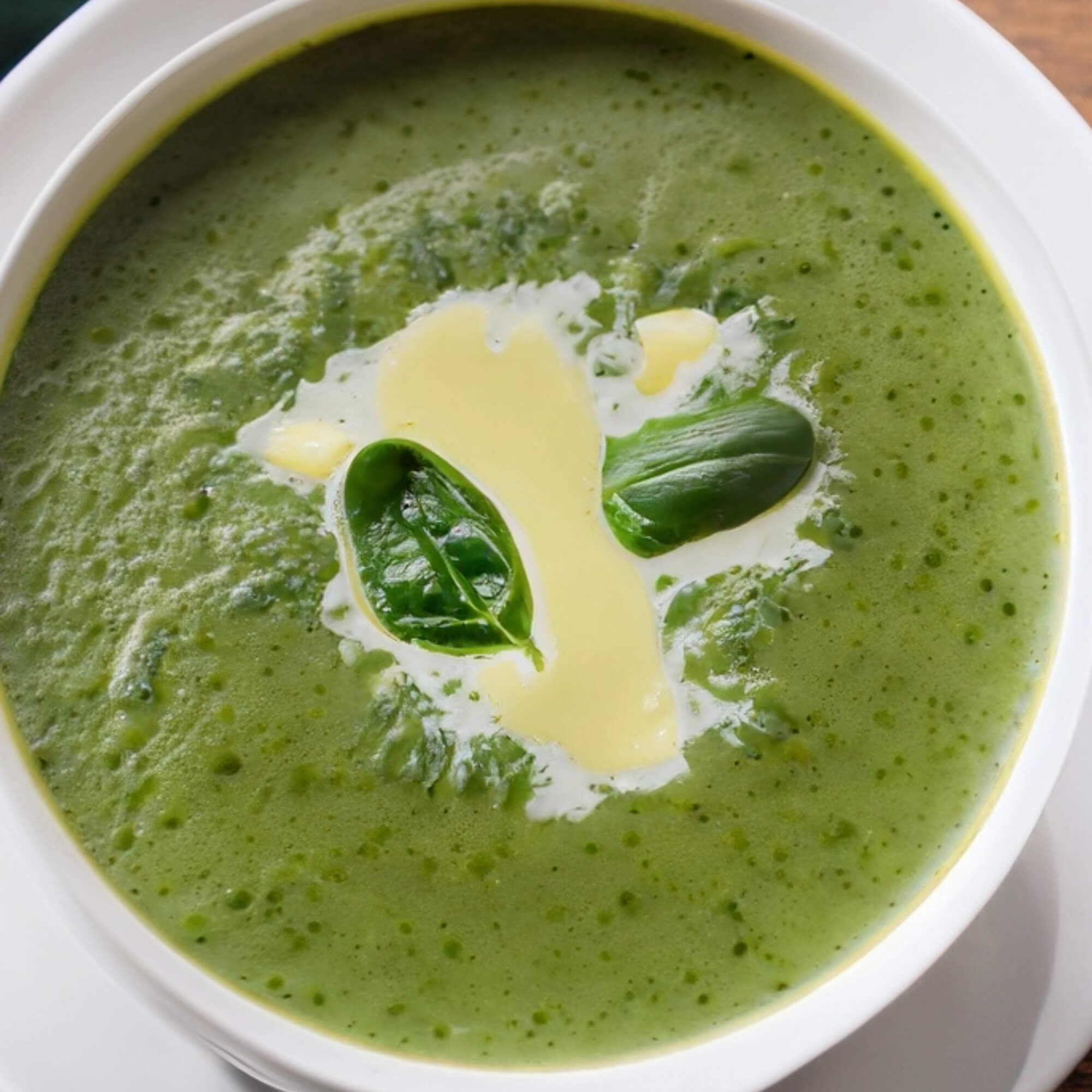 15-Minutes Creamy Spinach Soup Recipe - A Delight - Soup Chick