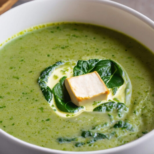 15-Minutes Creamy Spinach Soup Recipe - A Delight - Soup Chick