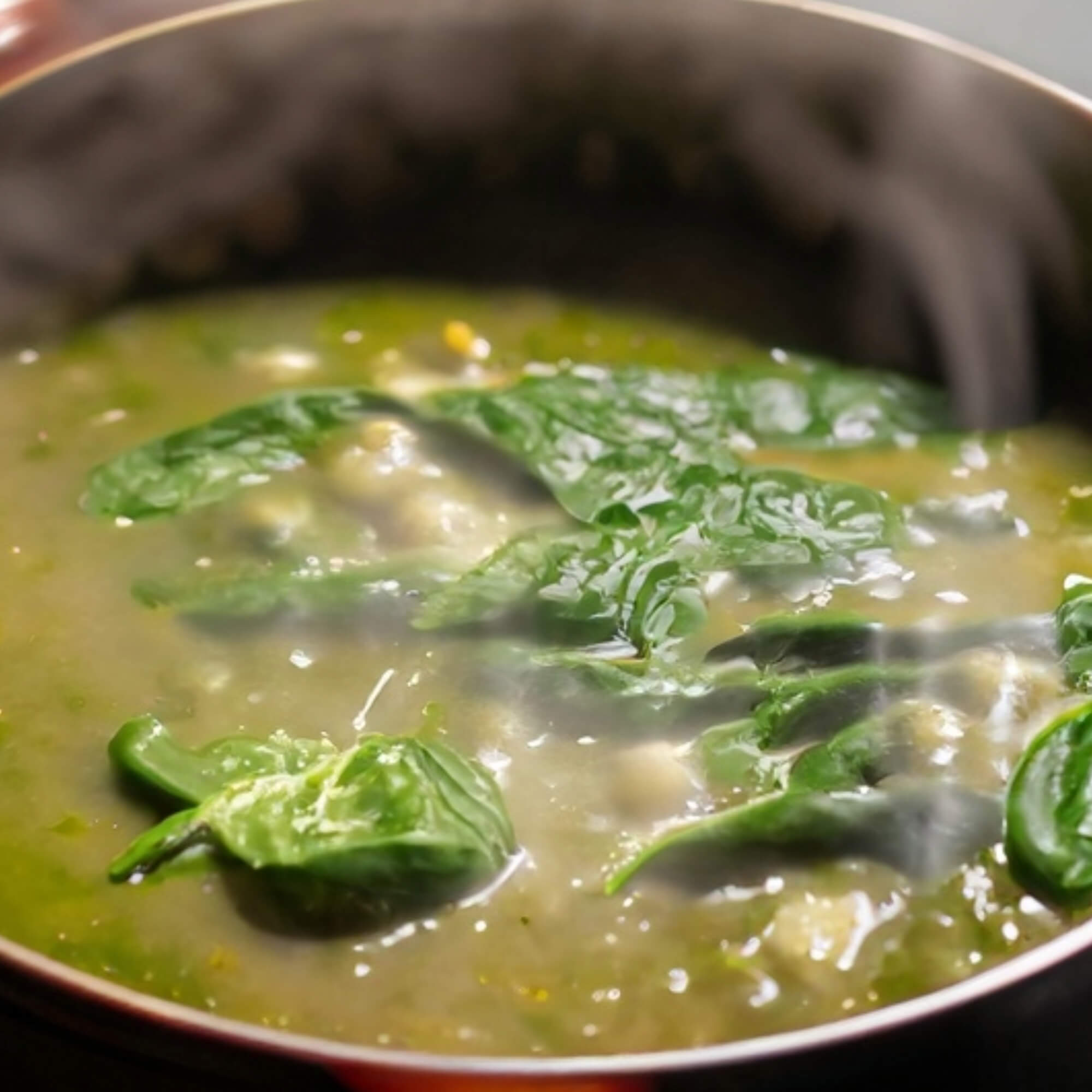 15-Minutes Creamy Spinach Soup Recipe - A Delight - Soup Chick