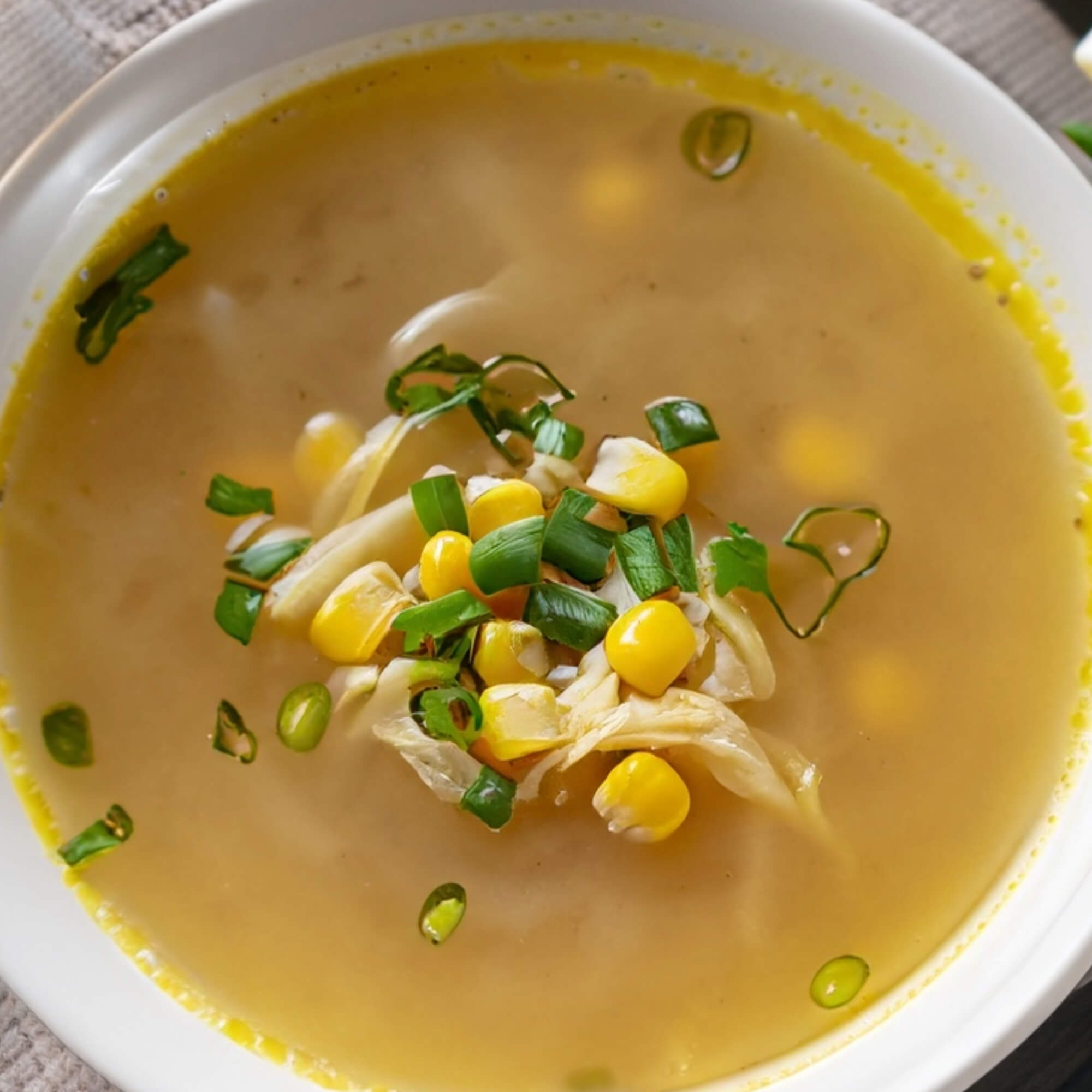 Delicious Chinese Corn Soup Recipe: A Savory Blend Of Sweet Corn And ...