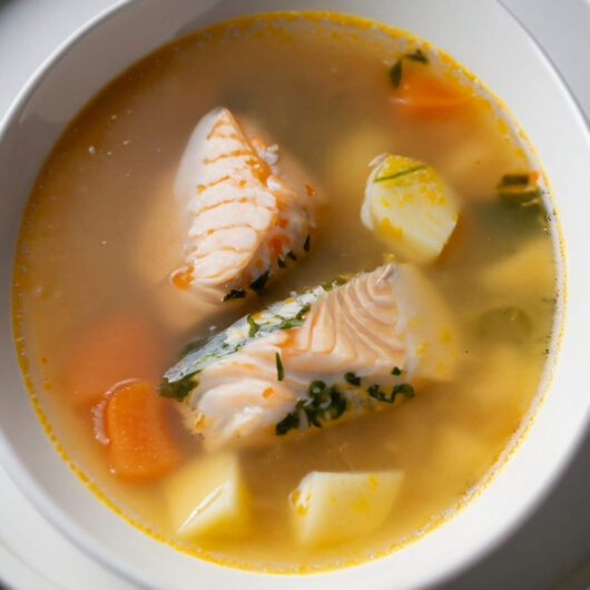 Creamy and Hearty Fish Soup Recipe I Rich Delight