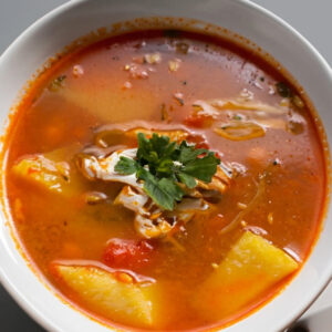 30-Minutes Spicy Soup Recipe - Rich And Fiery Flavors