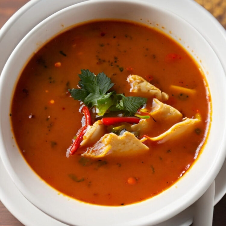 30-Minutes Spicy Soup Recipe - Rich And Fiery Flavors