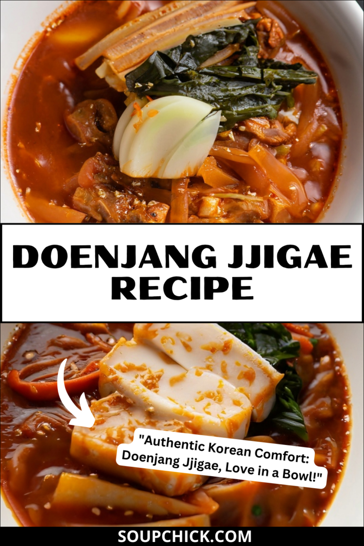 Traditional Doenjang Jjigae Recipe – A South-Korean Dish – Soup Chick