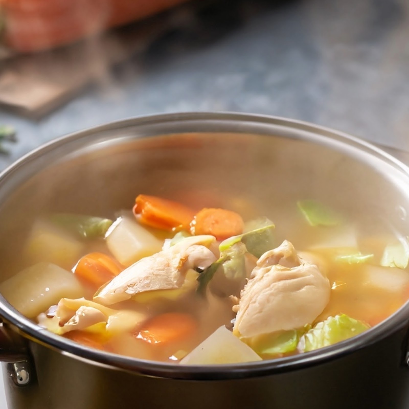 Homemade Chicken Vegetable Soup Recipe I Classic Comfort