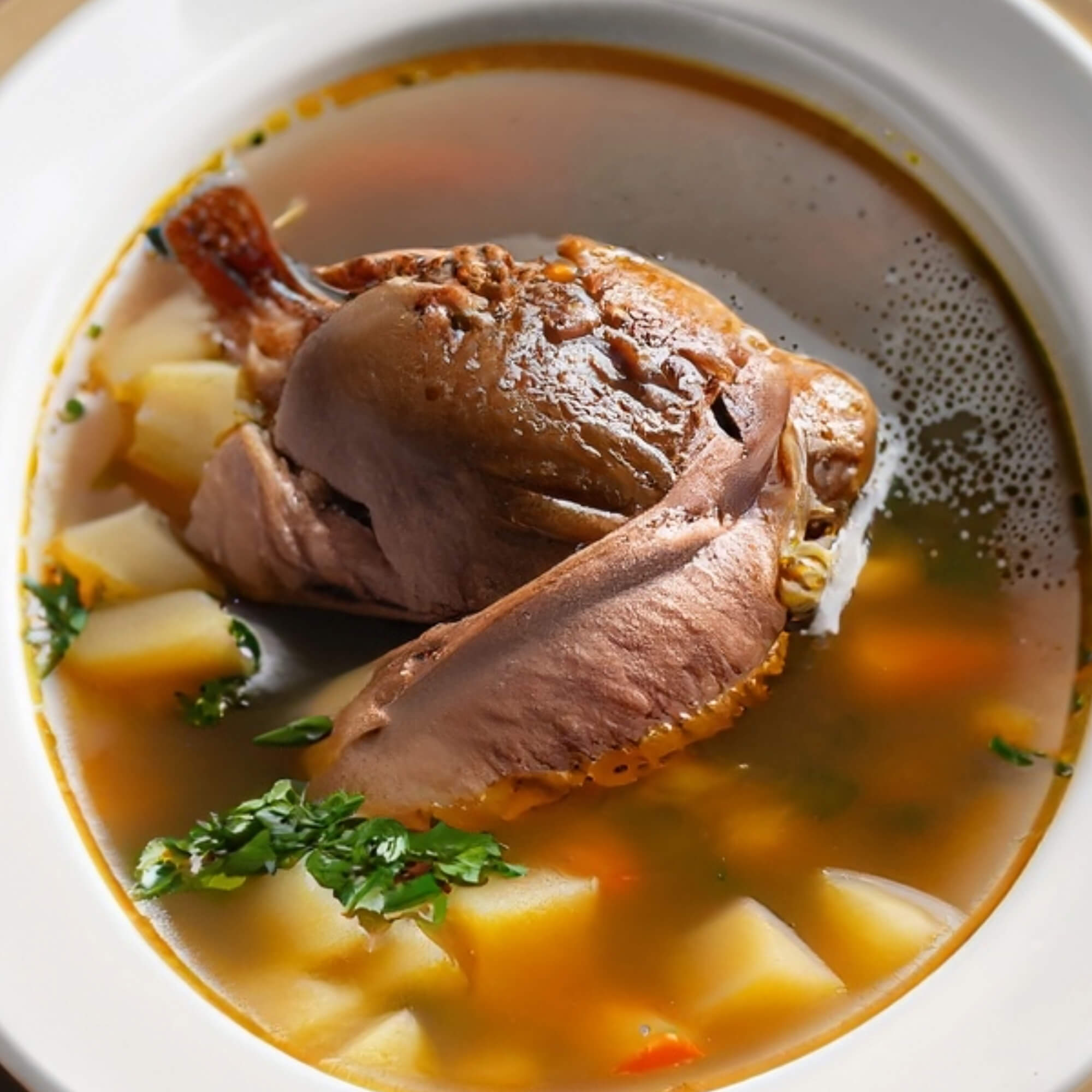 20-Minutes Duck Soup Recipe - A Culinary Masterpiece