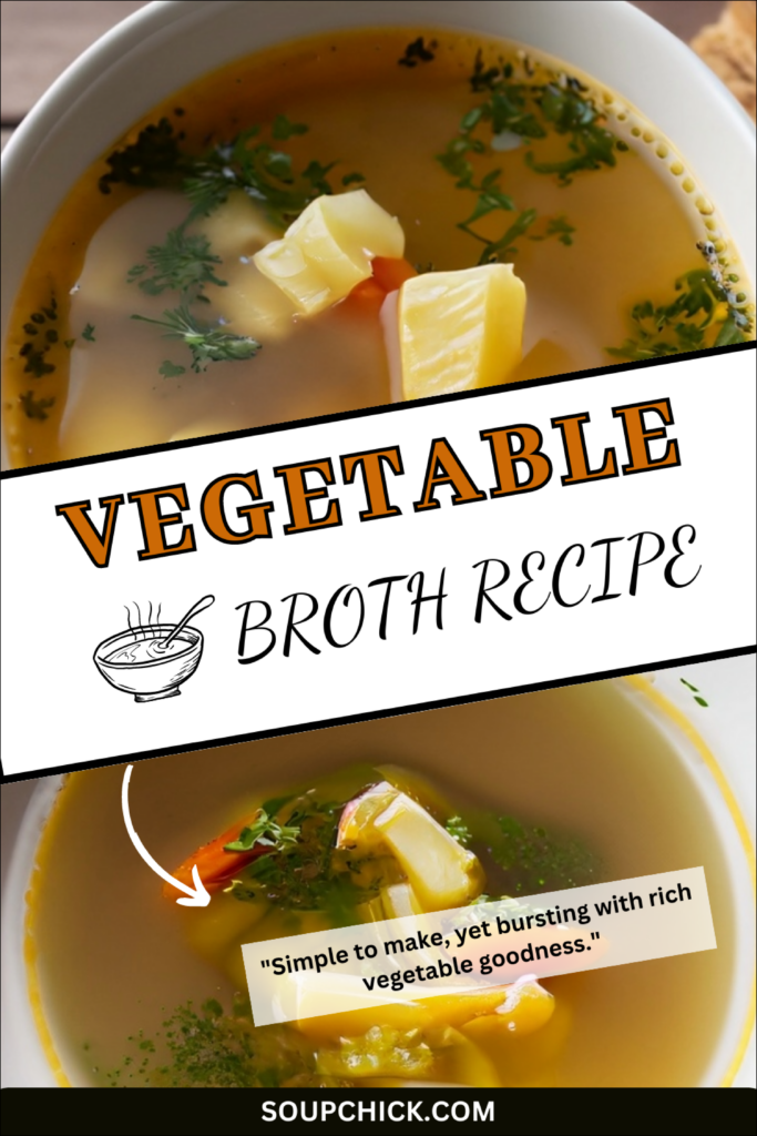 Homemade Vegetable Broth Recipe | Nutrient-Rich Goodness
