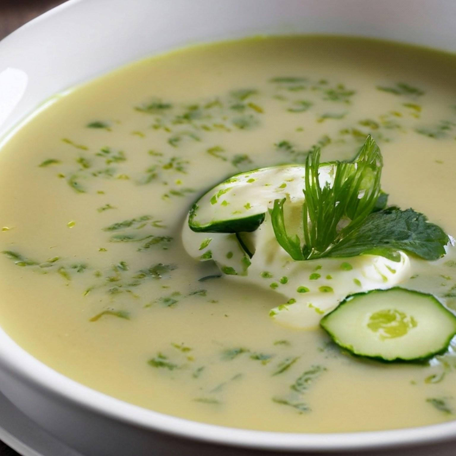 Luscious Cucumber Soup Recipe – A Cool, Crisp Appetizer – Soup Chick