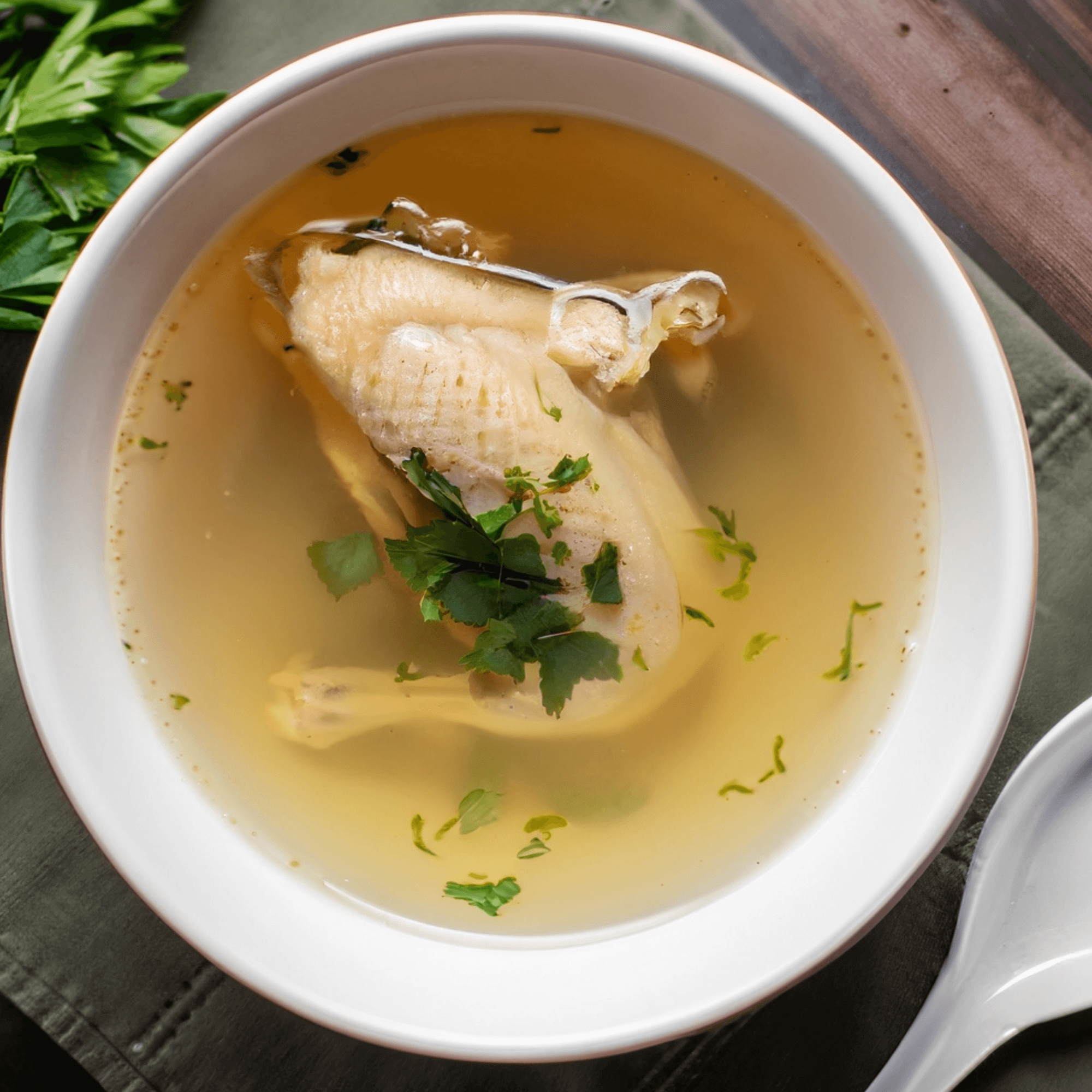 Simple & Quick Instant Pot Chicken Broth Recipe To Beat The Cold – Soup ...