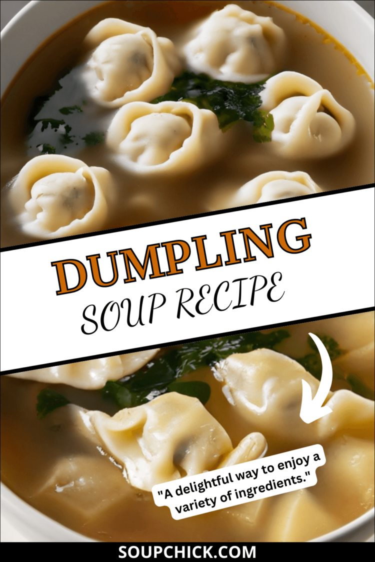 Delicious Dumpling Soup Recipe: Warm Comfort in Every Spoonful