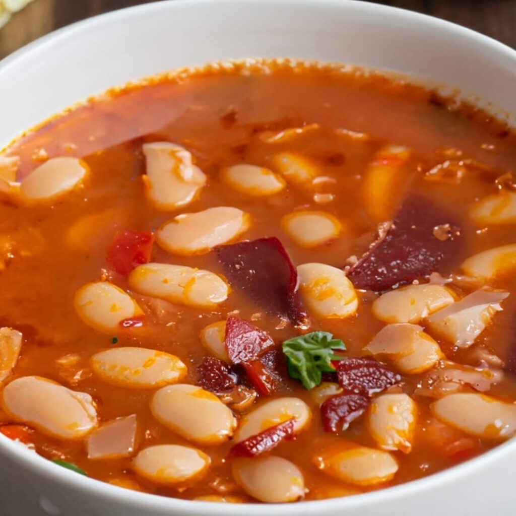 Authentic Portuguese Bean Soup Recipe - A Sweet Savory Medley